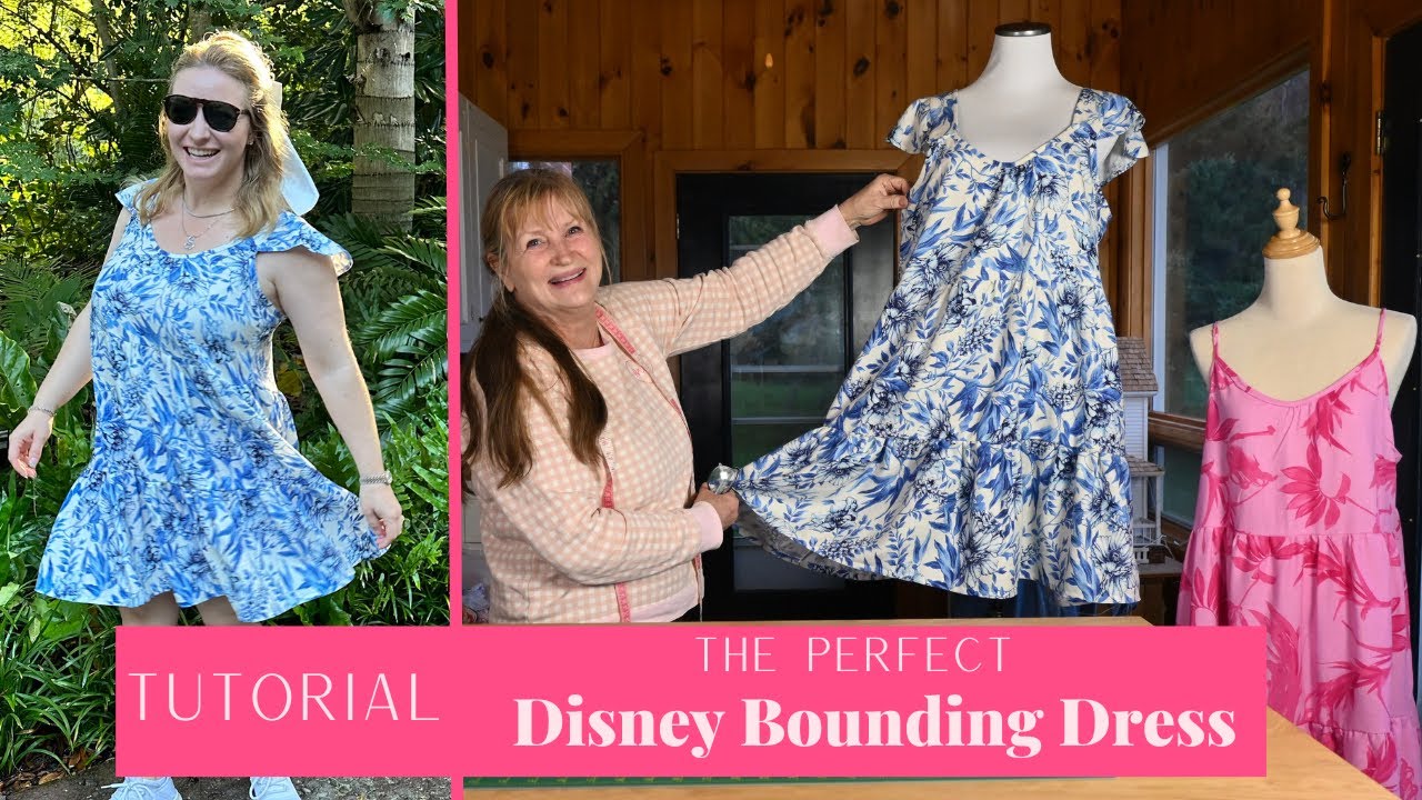 Disney Bounding Sun Dress Tutorial - YouTube