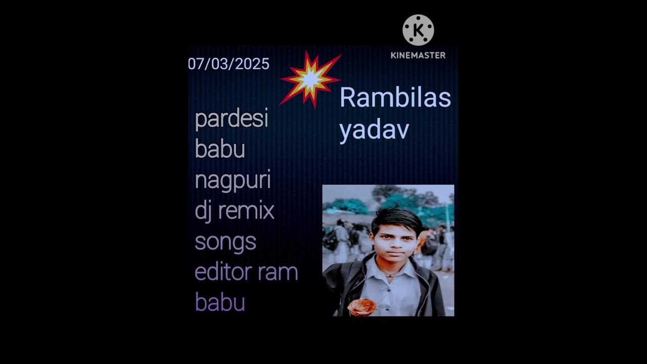 Pardesi Babu new nagpuri dj rimix song Rambilas R k babu - YouTube