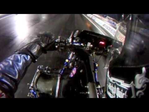 Korry Hogan Top Fuel Motorcycle Night of Fire and Thunder - YouTube