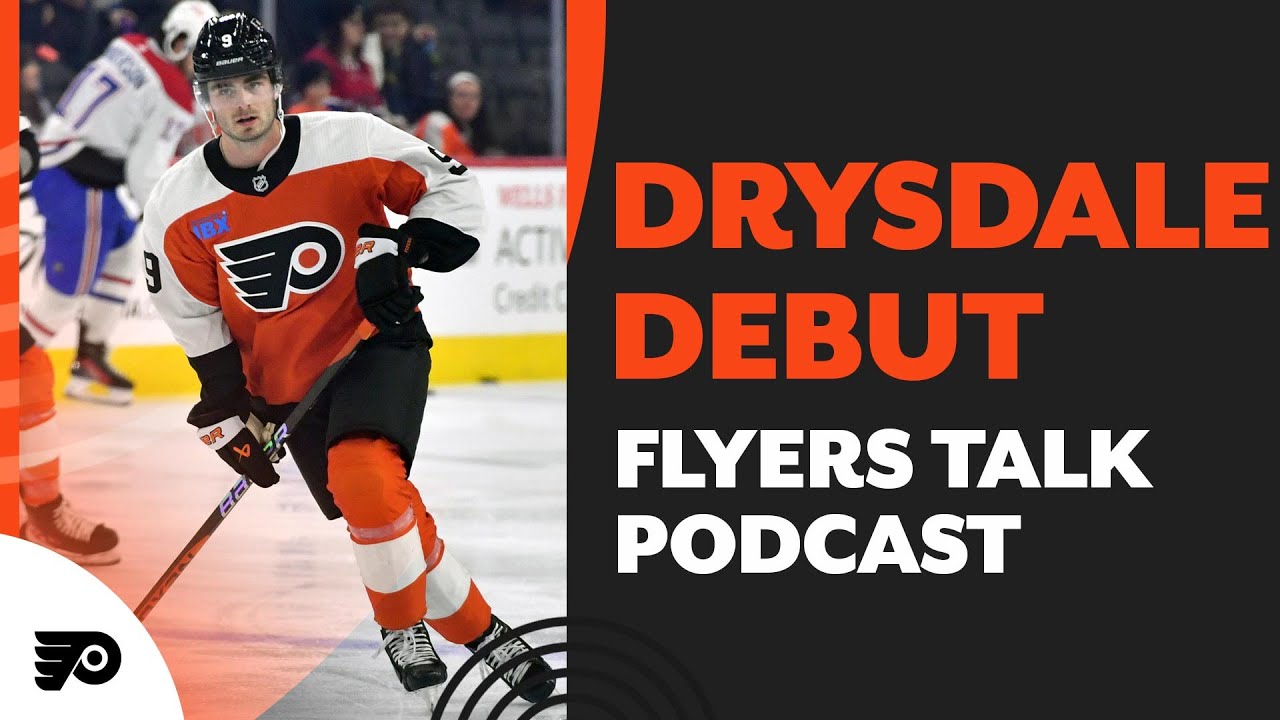 Jamie Drysdale with quite the first impression | Flyers Talk - YouTube