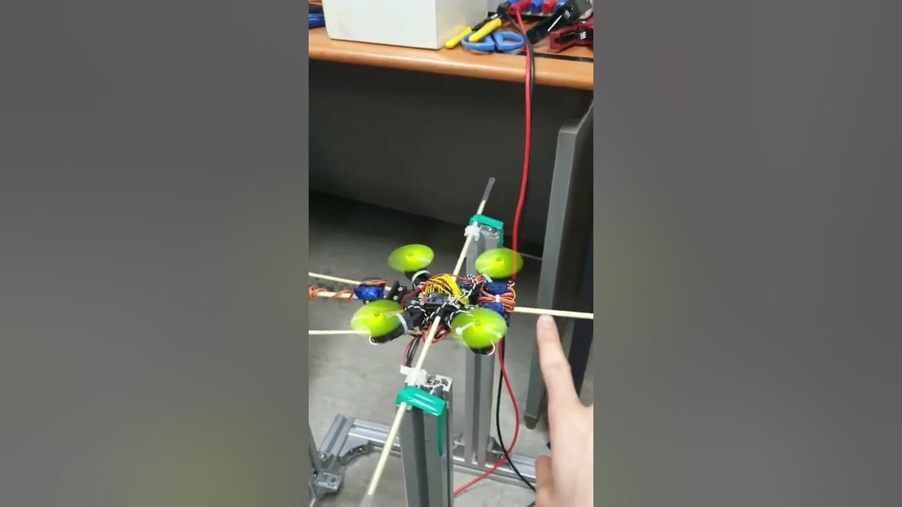 [flying squirrel drone] arduino drone seesaw test - YouTube
