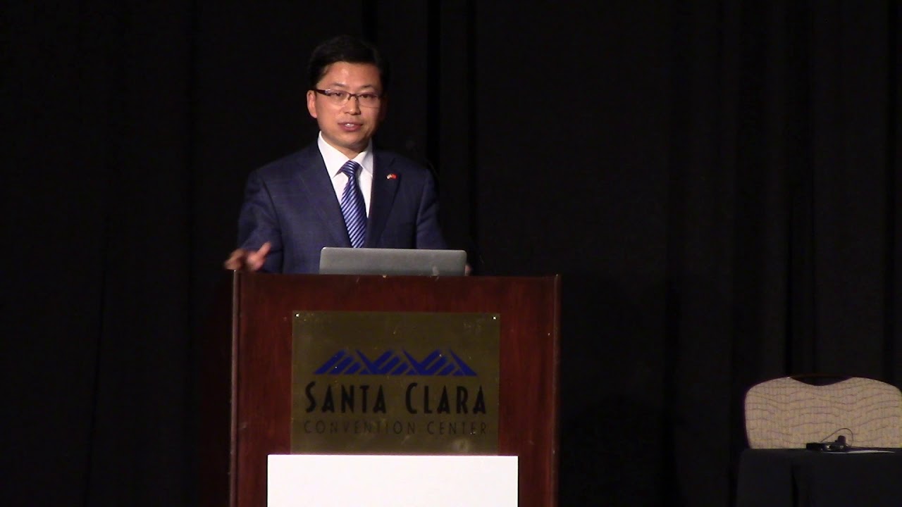 Chinese Deputy Consul General Ren Faqiang at OPEN Forum 2018 - YouTube