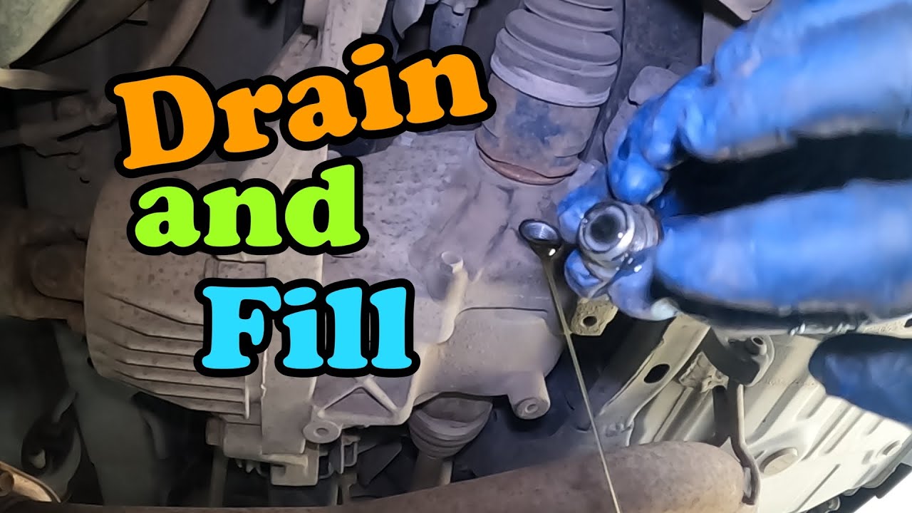 2006-2012 Toyota Rav4 Rear Differential Fluid Change How To DIY - YouTube