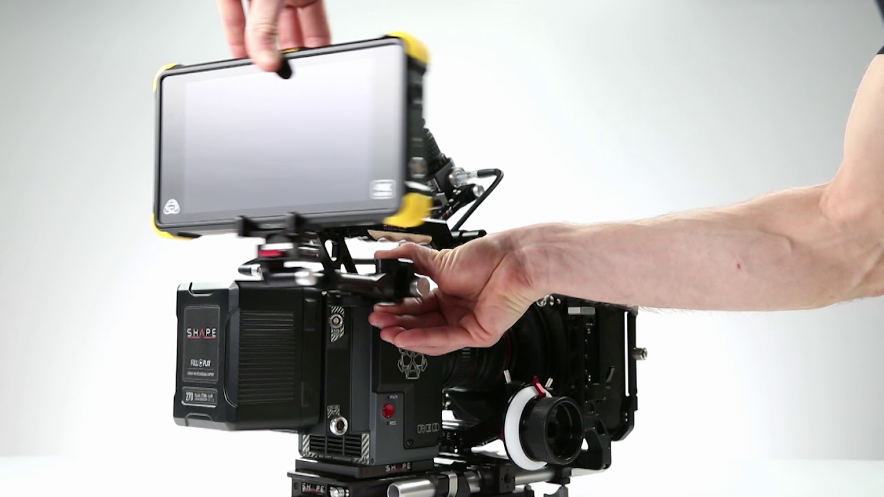 SHAPE - Telescopic push-button arm with quick relase - RTPQS - YouTube