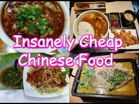 China: How Cheap is Chinese Food in the Street & Restaurant (Shanghai ...