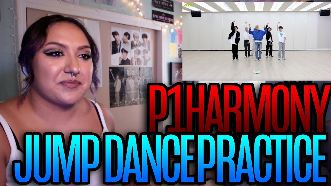 P1Harmony (피원하모니) ‘JUMP' Dance Practice Reaction - YouTube