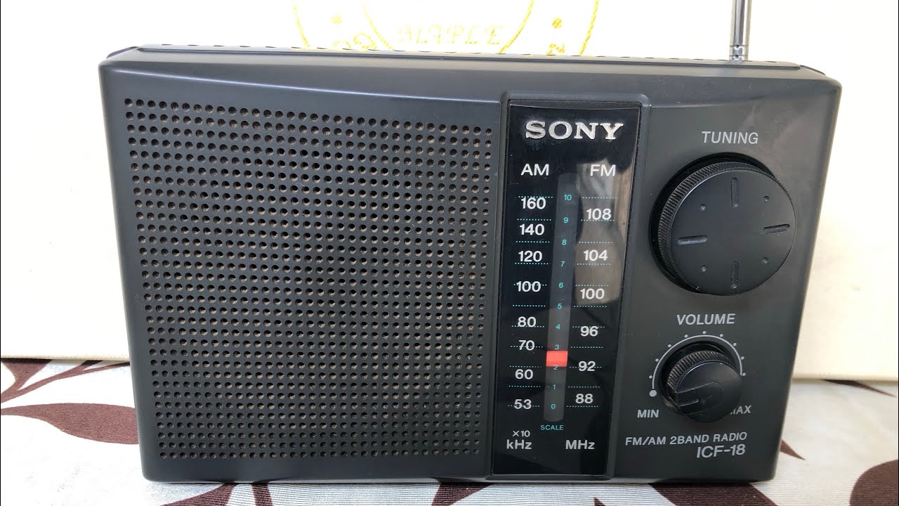 Sony-Icf-18 Fm/Mw japan (9897770602) - YouTube
