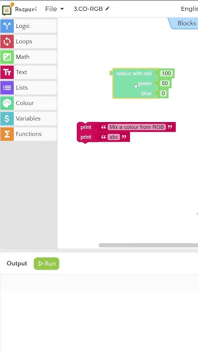 EN-Creating RGB color block - YouTube
