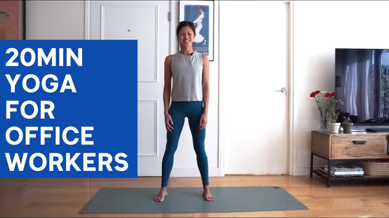 Yoga For Office Workers - Full Body - YouTube
