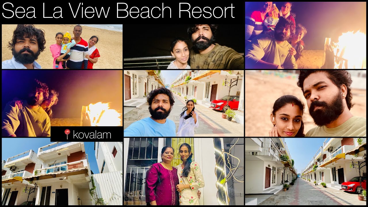 Family trip to resort 🎉|| Beach house || Private villa near beach ...