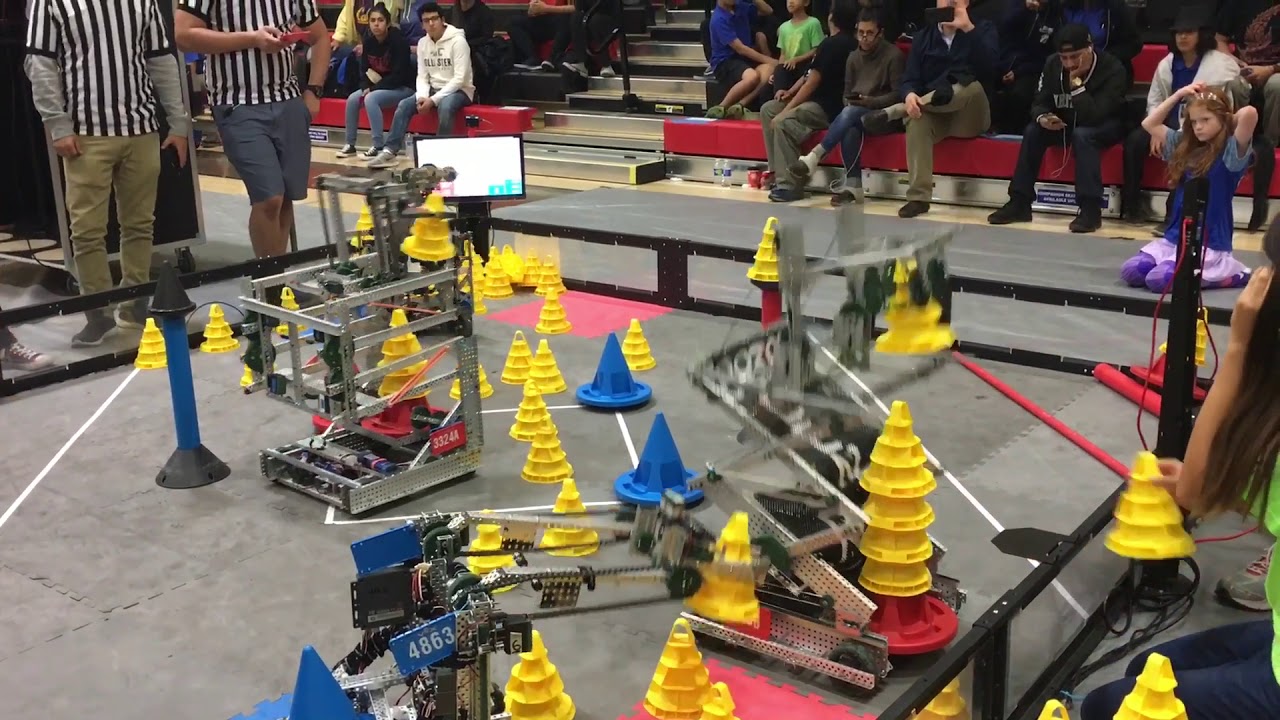 Vex In The Zone - Vex On The Hill Tournament SemiFinals 1-1 | 8838B and ...