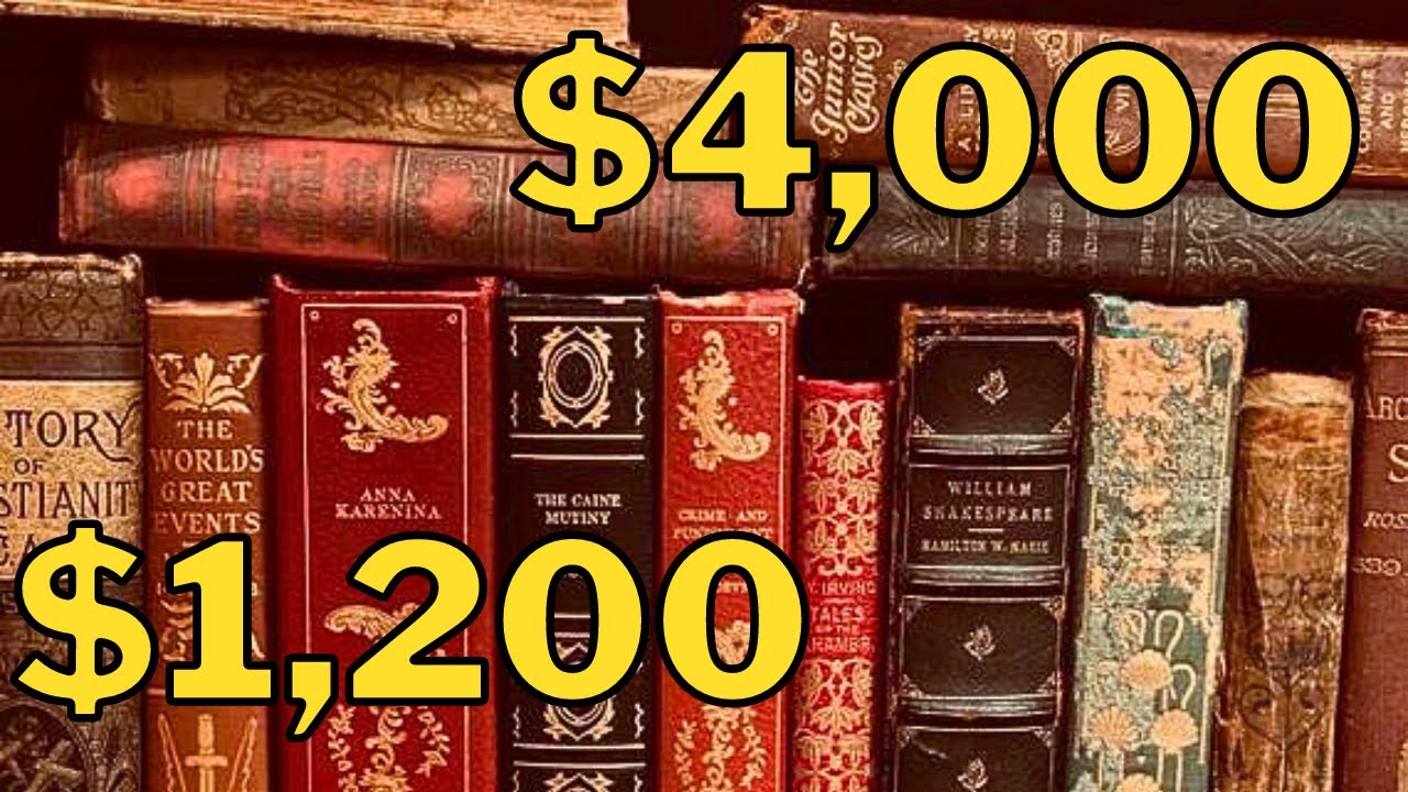 What Are The Most Valuable Books On Ebay? - YouTube