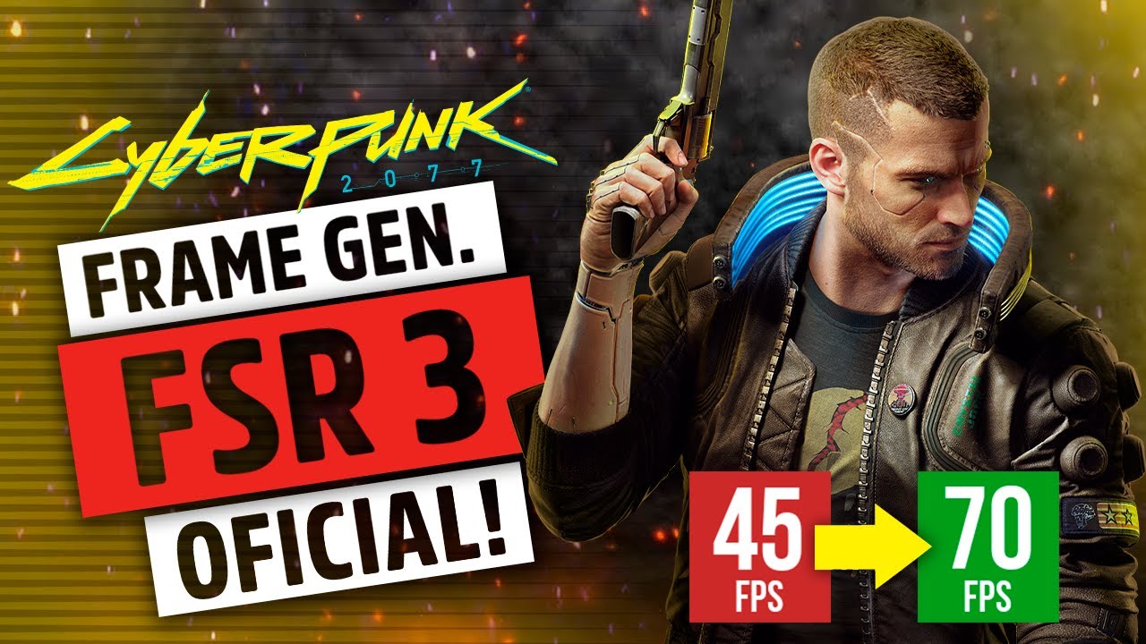 FINALMENTE! FSR 3 E GERAÇÃO DE QUADROS OFICIAL NO CYBERPUNK 2077! NOVO ...