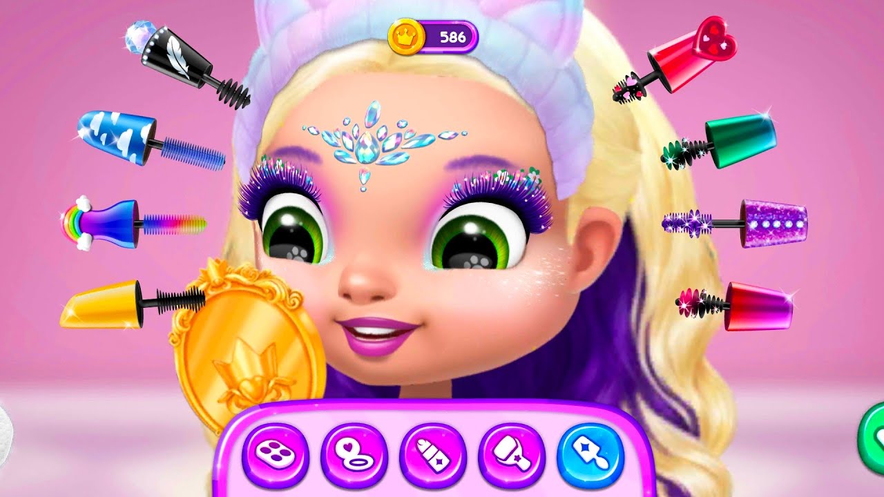 Princess enchanted castle game Tutotoons games # princess - YouTube