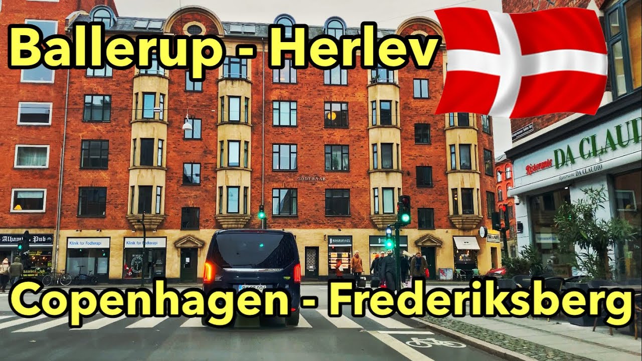 Ballerup - Herlev To Copenhagen - Frederiksberg Denmark - YouTube