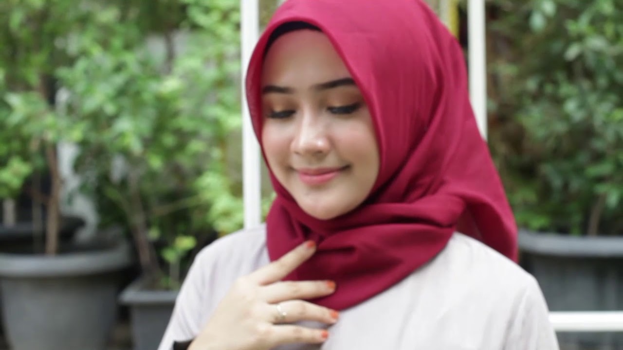 Hijab JAPAN VOAL LASER CUT by azara scarf - YouTube