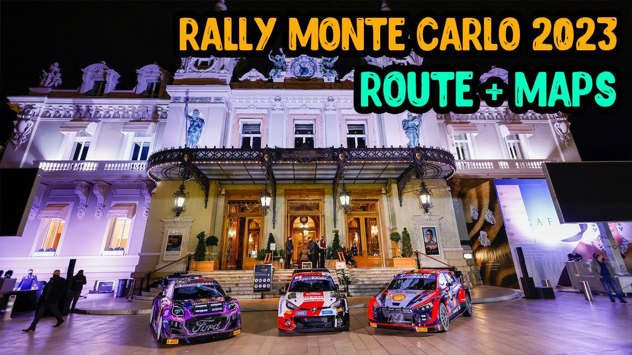 2023 Monte Carlo Rally Countdown: Route + Maps. World Rally ...
