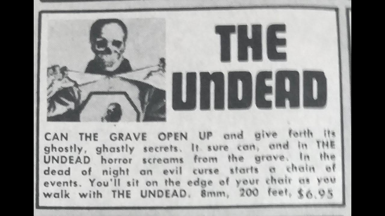 The Undead Ken Films 8mm 50ft edition - YouTube