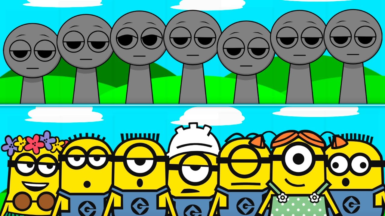 SPRUNKI Incredibox - Minions #sprunkiincredibox #sprunki #sprunkimod ...