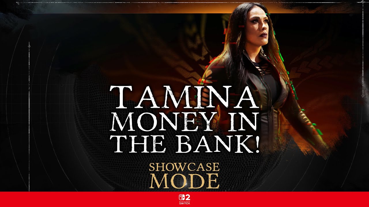 WWE 2K25 – Showcase Mode: Tamina Money in the Bank on Switch 2! - YouTube
