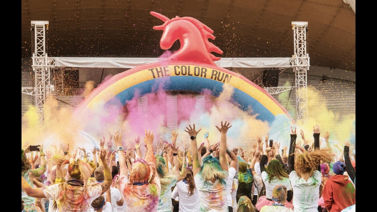The Color Run Vilnius 2020 - YouTube