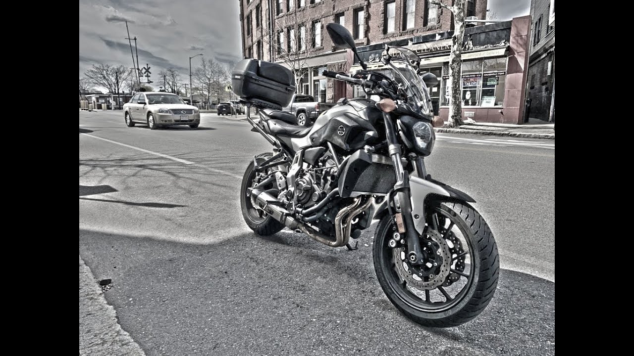 What Mods to get on your FZ07 for Touring - YouTube