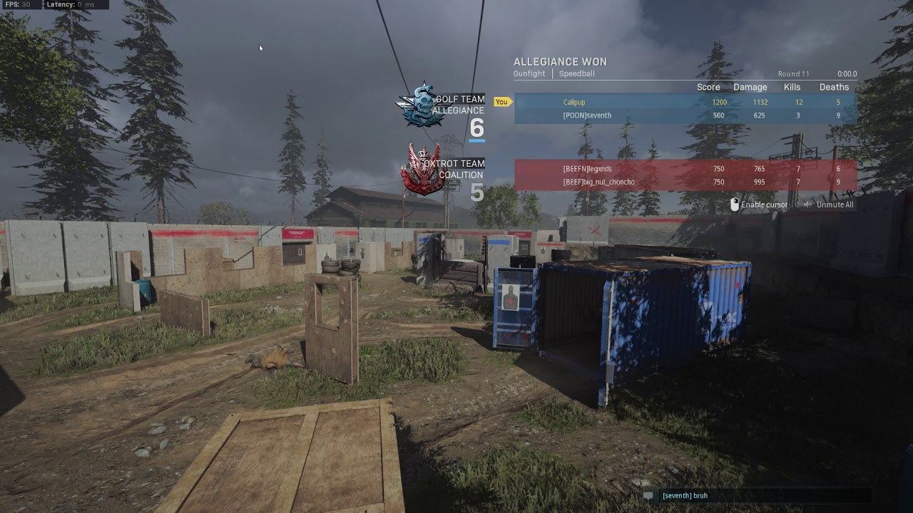 Insane 1v2 outplay COD: MW Gunfight Matchpoint - YouTube