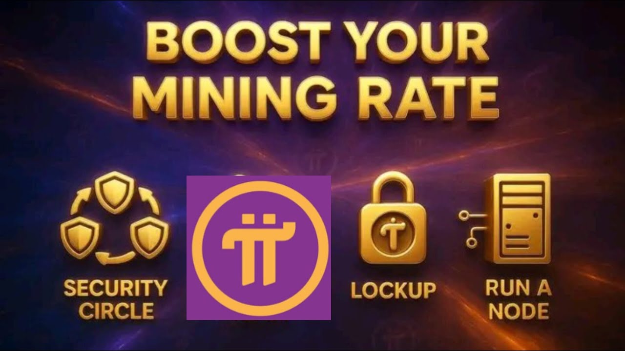 PI NETWORK NEWS Boosting Your Pi Network Mining Rate - YouTube
