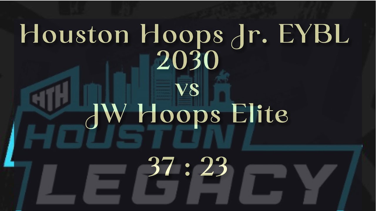 HiTop Houston Launch - Houston Hoops Jr EYBL 2030 vs JW Elite Hoops ...