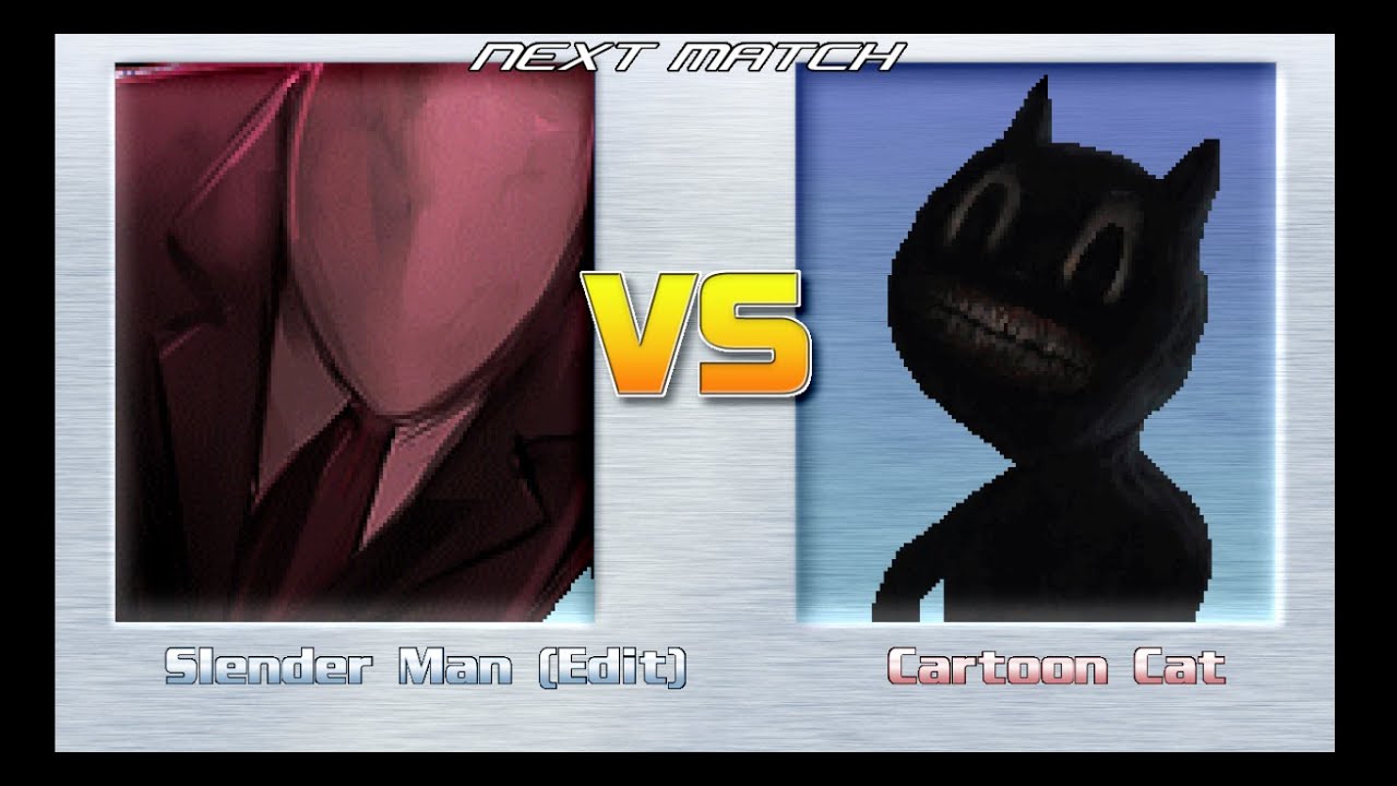 MUGEN | Slenderman vs Cartoon Cat - YouTube