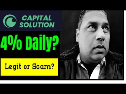 Capital Solution Review - Legit 4% Daily Cloud Miner or Scam? capitalsolution.org - YouTube