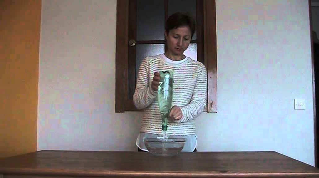 Water flow through a bottleneck - example 1 - YouTube