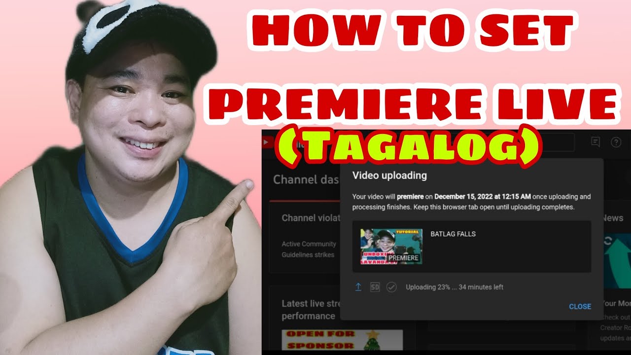 HOW TO SET PREMIERE LIVE! (Tagalog) || TUTORIAL - YouTube