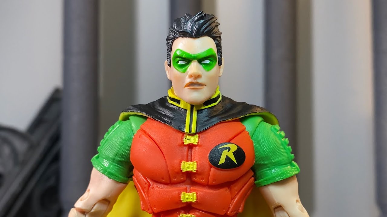 McFarlane DC Multiverse Tim Drake ROBIN REBORN Figure Review - YouTube
