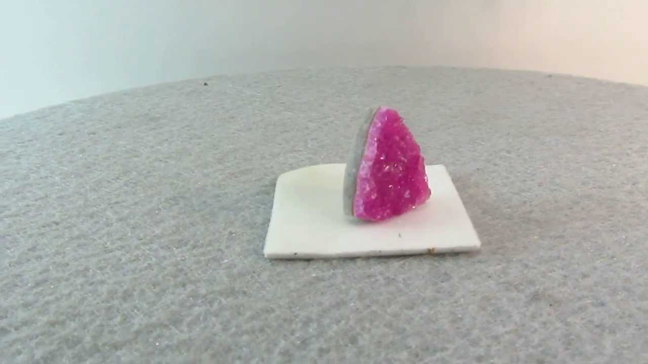 Magnificent Top COLOR NATURAL AAA Pink Druzy Cobaltoan Calcite Drusy ...