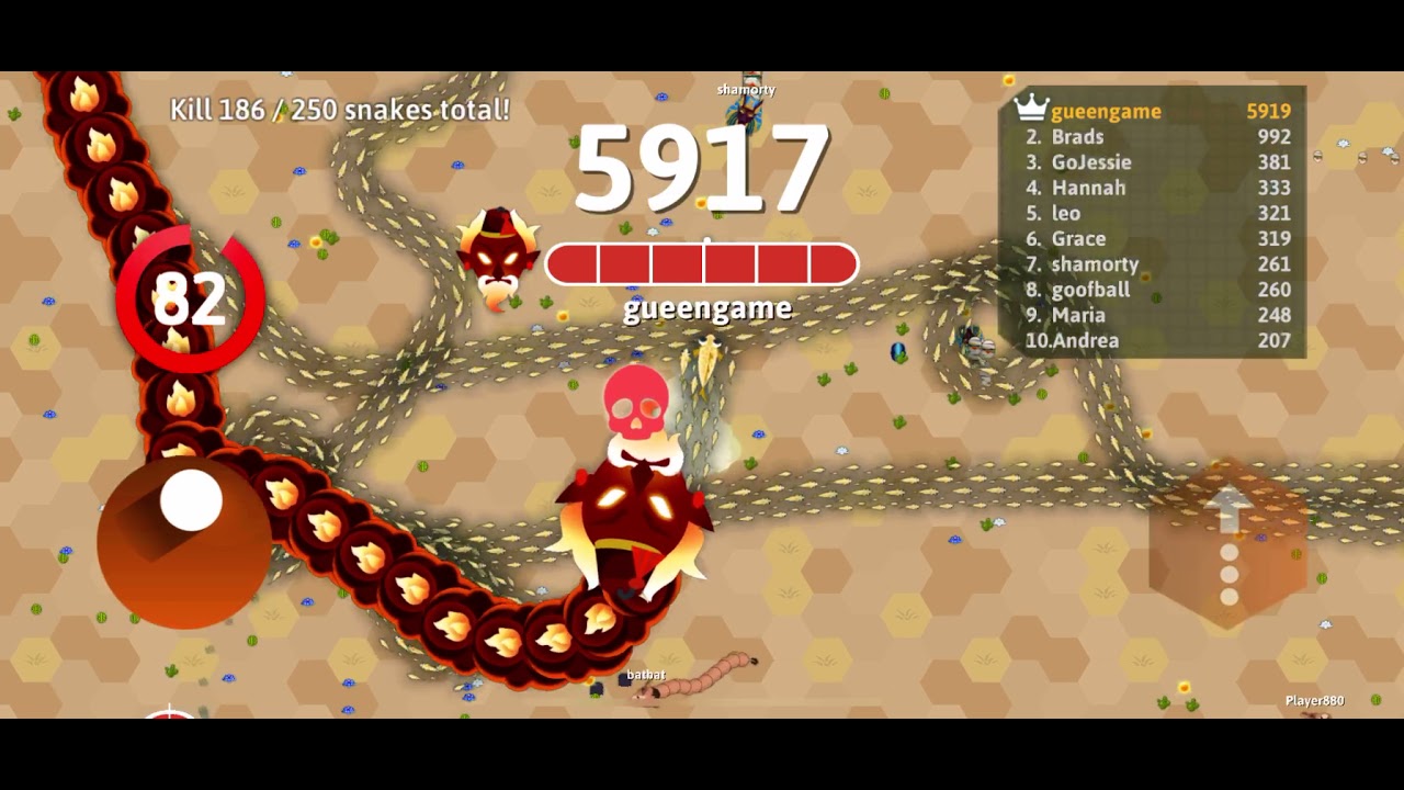 Snake.io Kill 250 snake and unlock EVIL DJINN skin. - YouTube