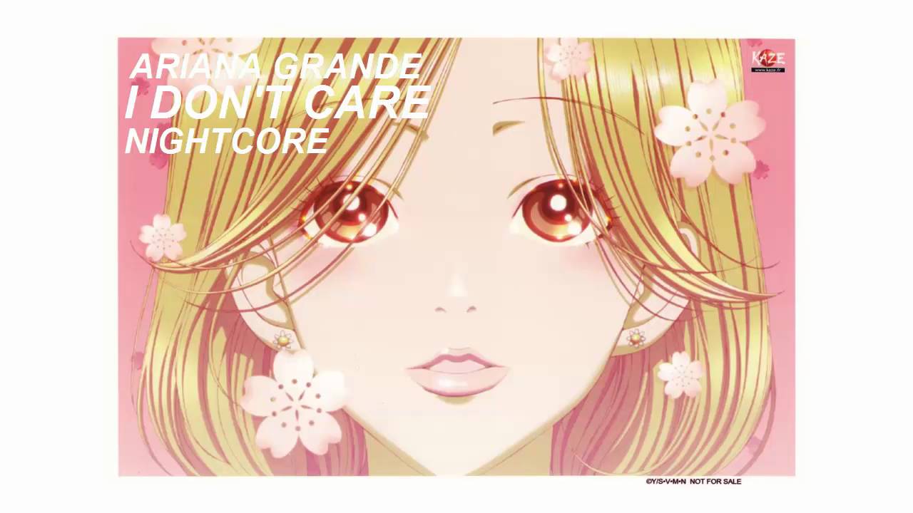 Ariana Grande - "I Don't Care" (Nightcore) - YouTube