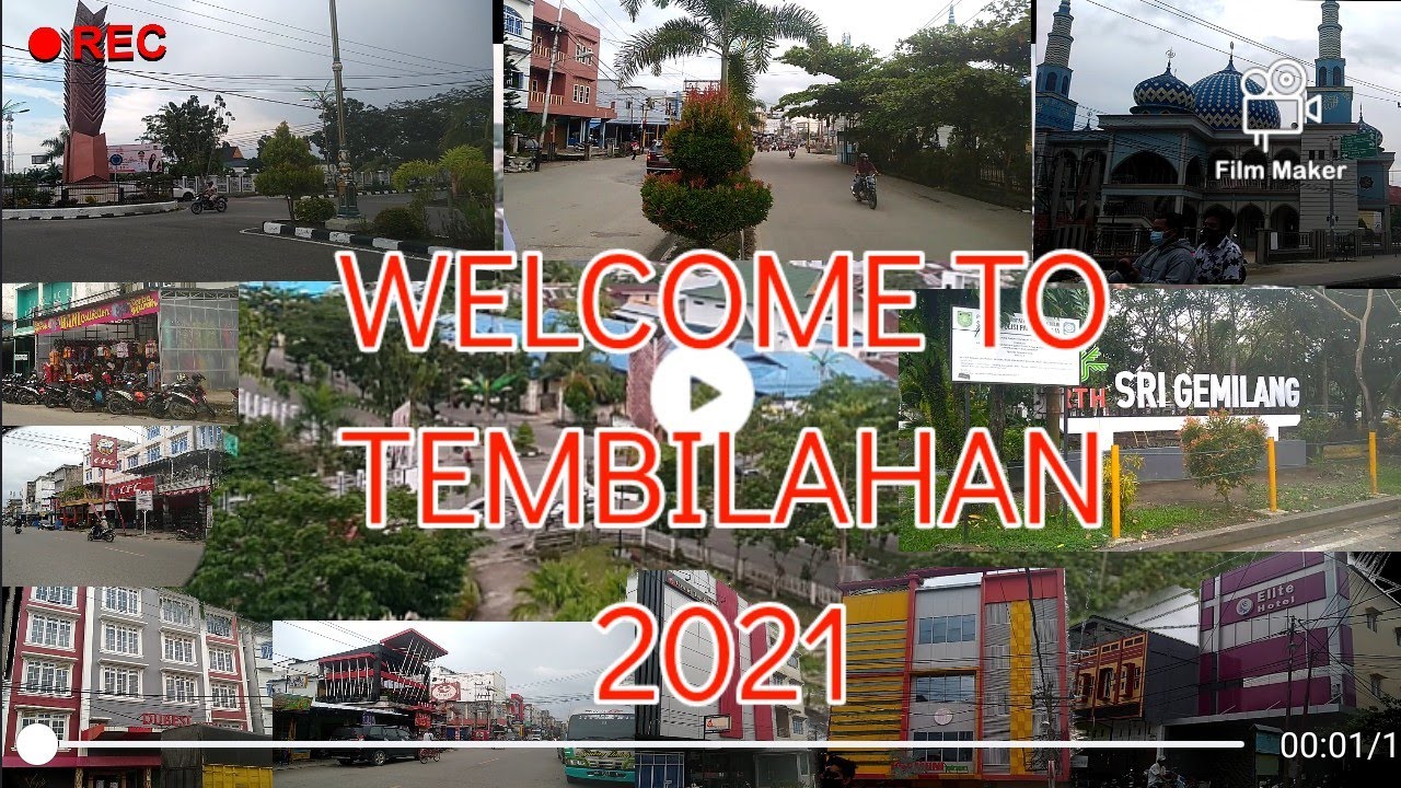 TEMBILAHAN RIAU AKHIR TAHUN (Jalan,Bangunan,Kuliner Sudah Mulai Mantap ...