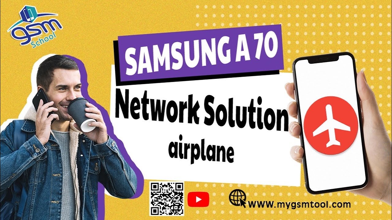 Samsung network solution A70 airplane mode - YouTube