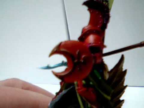 Slaanesh lord on Slaanesh mount - YouTube