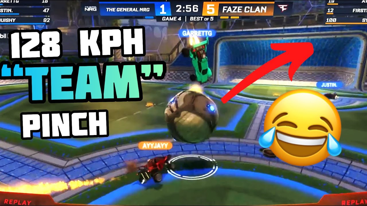 FaZe GarrettG has perfect synergy with Ayyjayy😂| NRG vs FaZe | RLCS NA ...