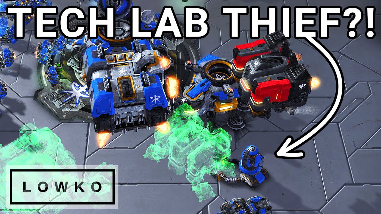 StarCraft 2: MarineLord STEALS Clem's Tech Lab?! - YouTube