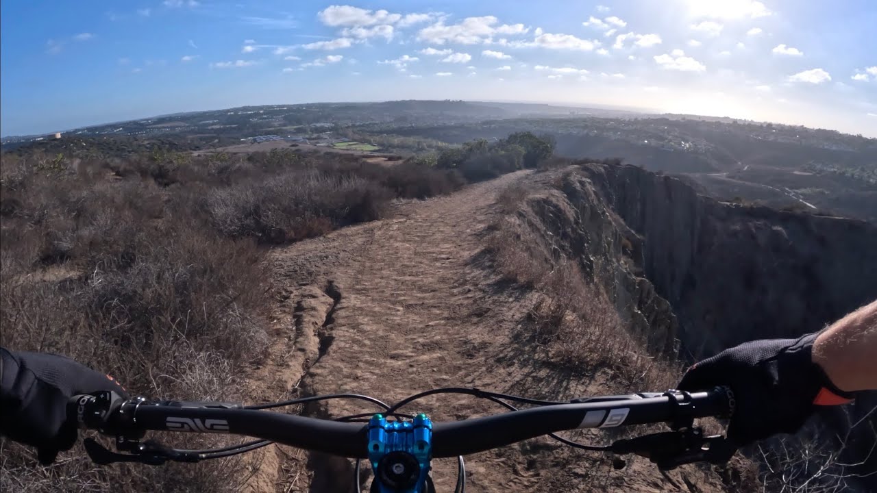 High risk descent on cliff | dangerous and chunky - YouTube