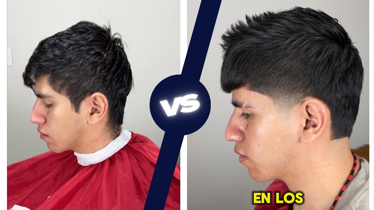 Corte con copete peinado al frente y terminación tipo mohicano | Paso a ...