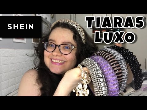 MINHA COLEÇÃO DE TIARAS ARCOS DE CABELO DA SHEIN - CARI SOUZA - YouTube