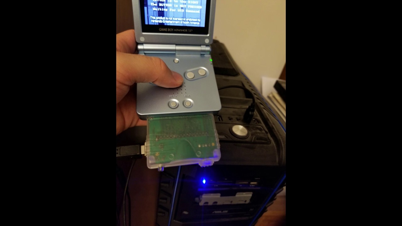 Action Replay GBA Gameboy Advance Problem - Follow Up - YouTube