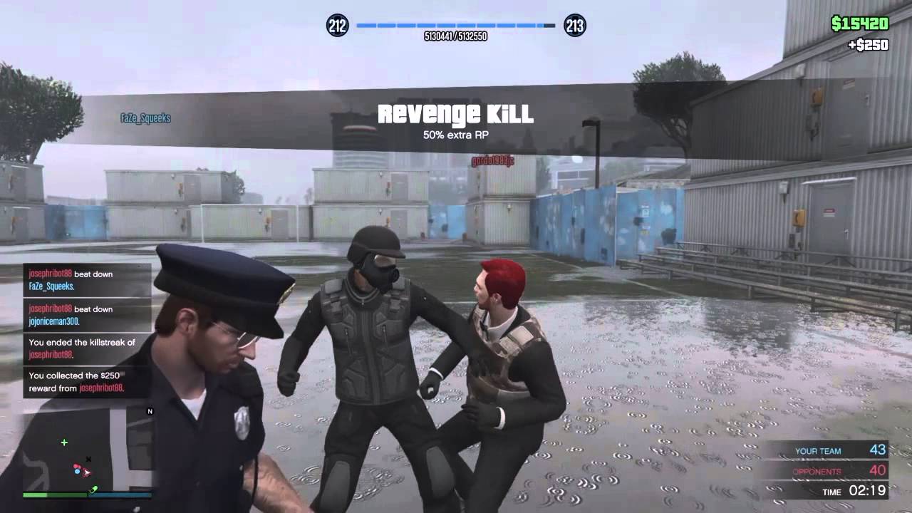 GTA 5 - Team Deathmatch (fist fight)!!! - YouTube