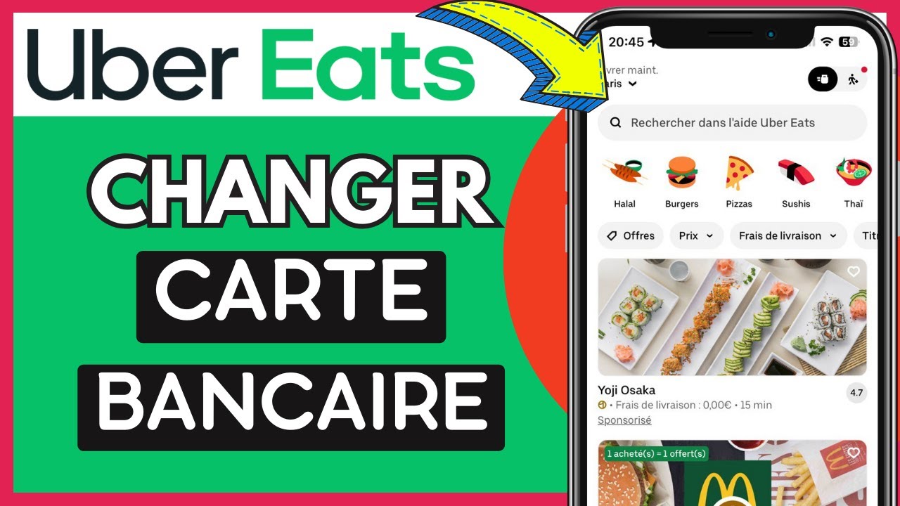 Comment Changer De Carte Bancaire Sur Uber Eats (Très Facile) - YouTube