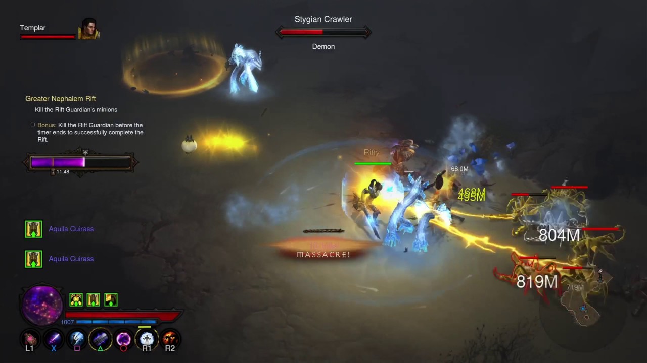 Diablo 3 PS4 - Wizard - Legacy of Nightmares Cold #1 - YouTube