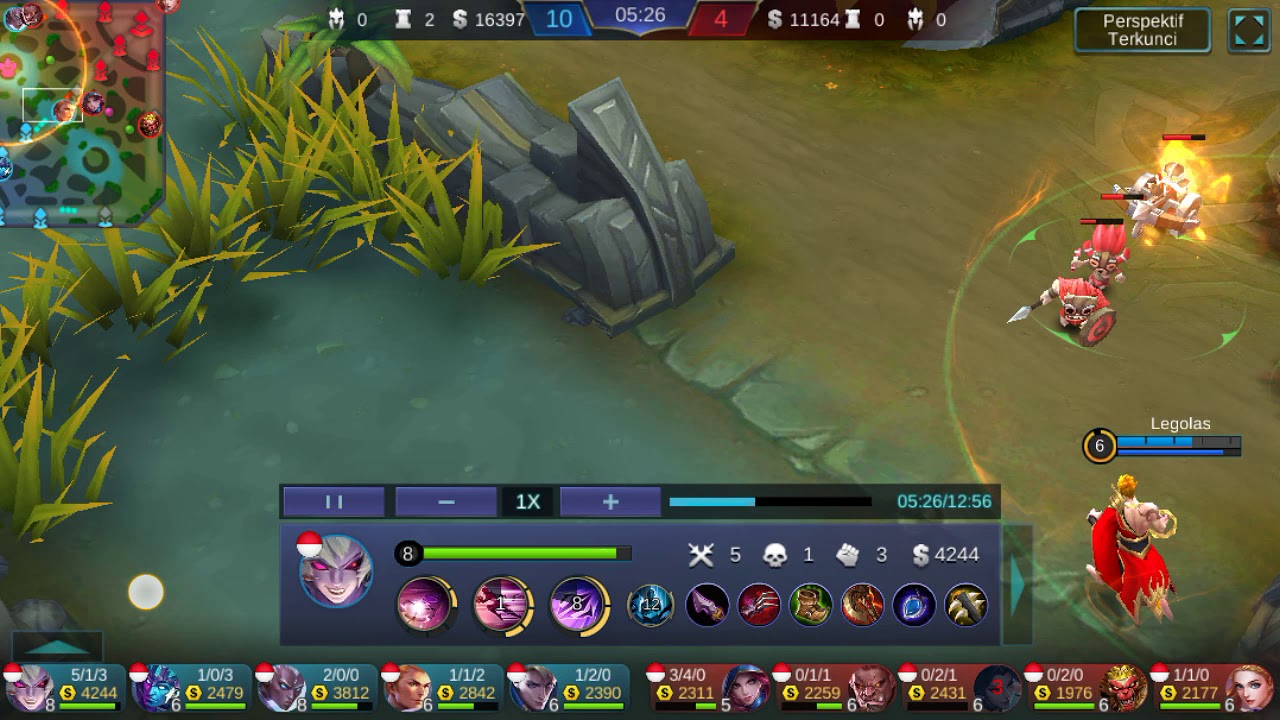 Awalnya belajar baru beli hero Dyrot langsung savage - YouTube